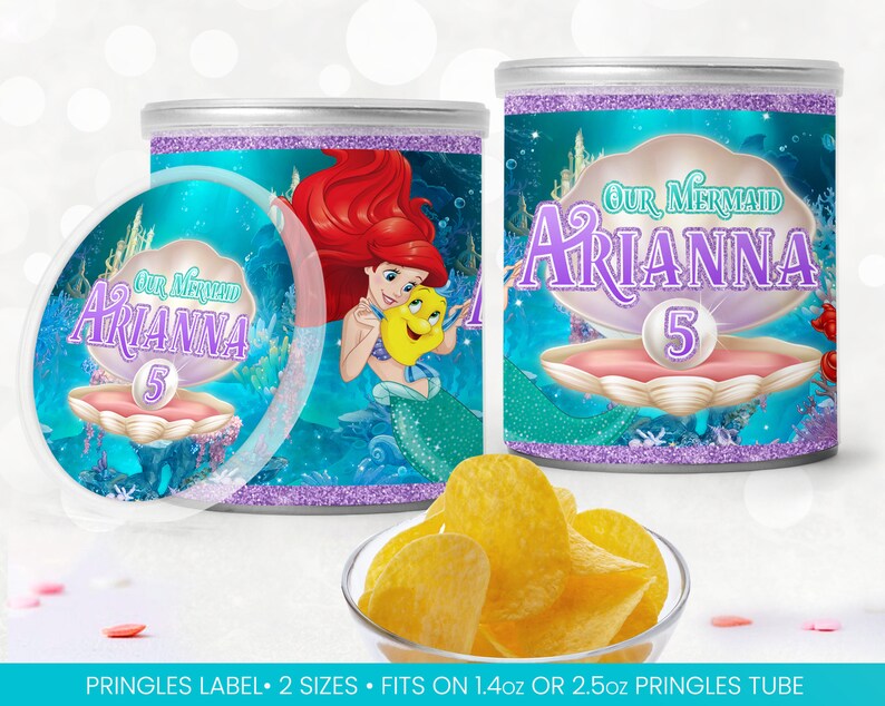 Little Mermaid Ariel Party Package Little Mermaid Ariel - Etsy