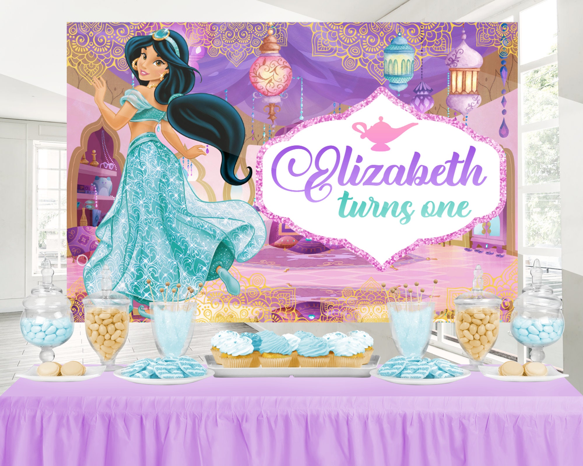 Princess Jasmine Decorations
