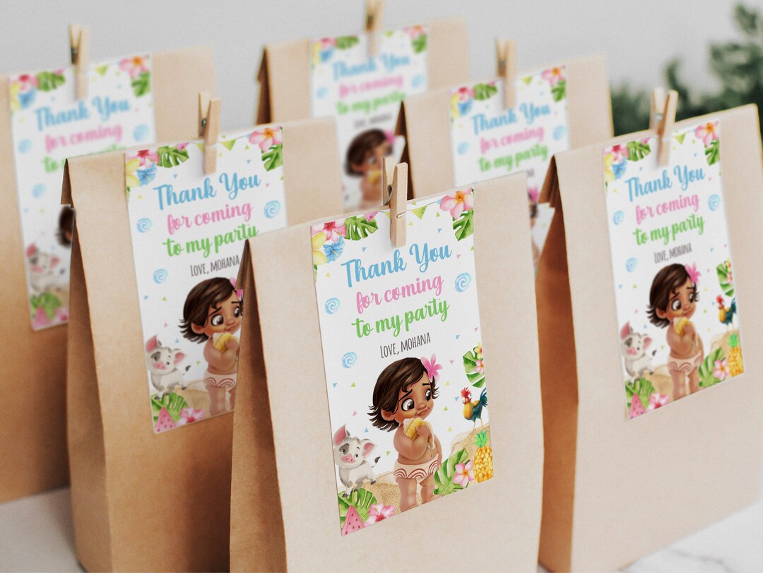 Kids Thank You Tags, Kids Giveaway Labels, DIGITAL FILE ONLY 0012 - Etsy