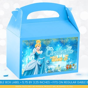 Cinderella Party Package Cinderella Birthday Printables - Etsy