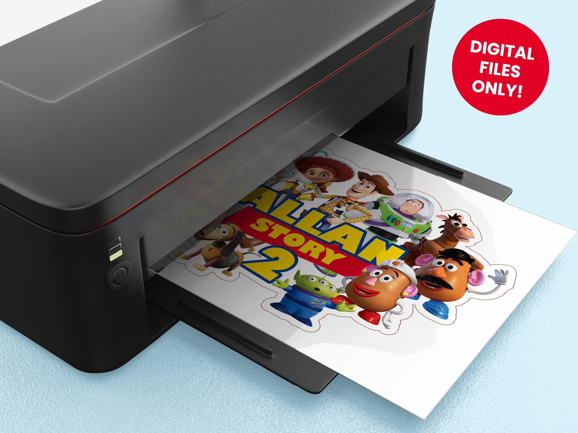 Toy Story Cake Topper Toy Story Birthday Cake Topper Toy - Etsy