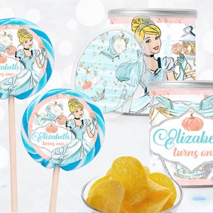 Cinderella Party Package, Cinderella Birthday Printables, Cinderella ...