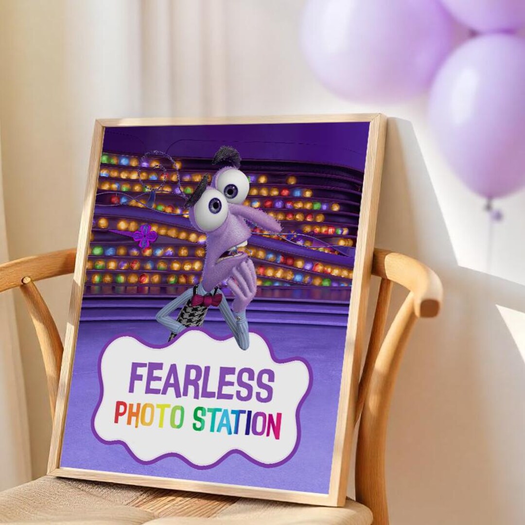 Inside Out Party Sign, Inside Out Party Signage, Inside Out Birthday ...