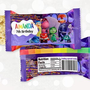 Inside Out Party Favors, Inside Out Treats Template, Inside Out Chip ...