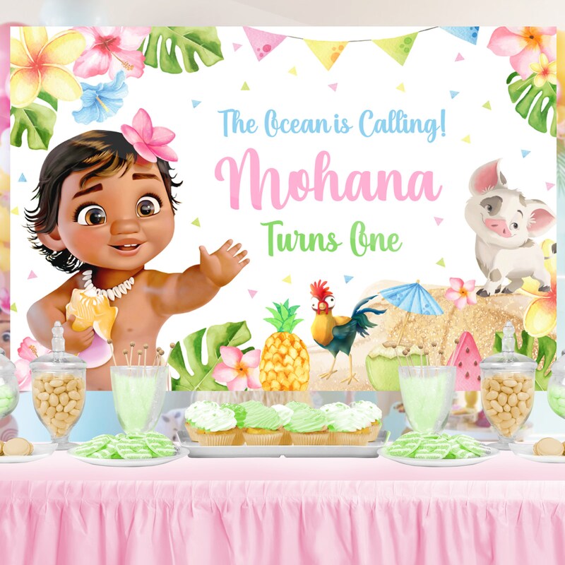 Moana Backdrop - Etsy