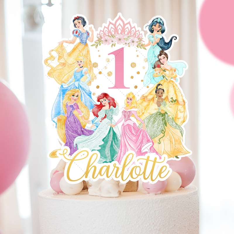 Princess Cake Topper - Etsy UK