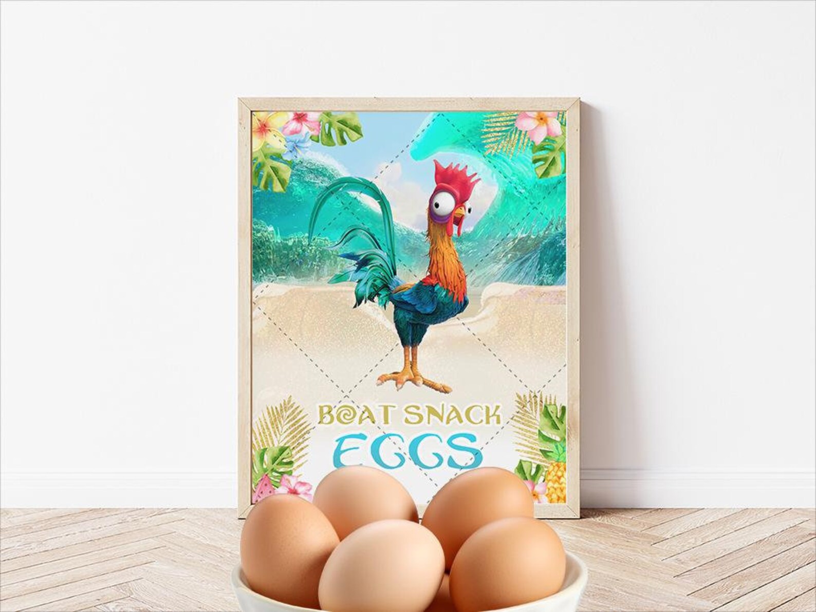 Moana 2 Food Station Signage, Moana 2 Boat Snack Signage, Moana 2 Party ...