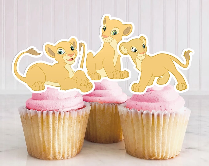 Girl Safari Cake Topper, Nala Safari Cake Topper - Etsy