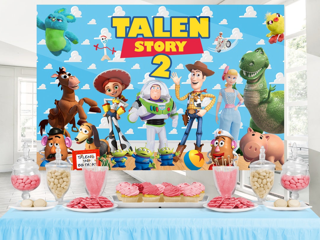 Toy Story Backdrop Toy Story Banner Toy Story DIGITAL FILE - Etsy