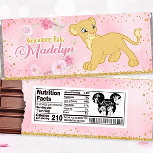 Lion King Nala Baby Shower, Lion King Nala Birthday Printables, Lion ...