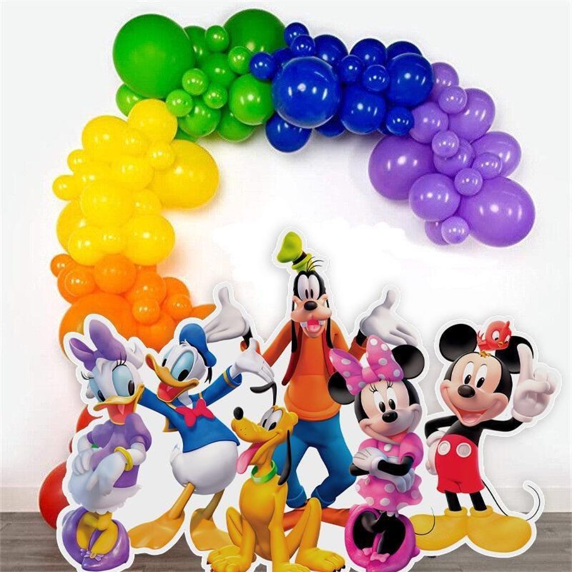 Mouse Clubhouse Cutout, Mouse Funhouse Cutout, Mickey and Friends Party ...
