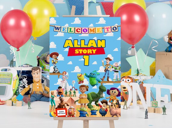 Banner Imprimible De Toy Story Fiesta De Toy Story