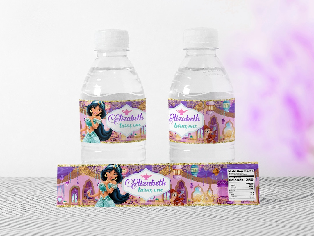 Princess Jasmine Bottle Wrapper, Princess Jasmine Bottle Wrapper ...