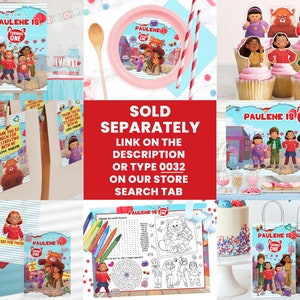 Turning Red Party Package, Turning Red Birthday Printables, Turning Red ...