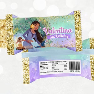 Wish Party Favors Template, Wish Treats Template, Wish Chip Bag Label ...