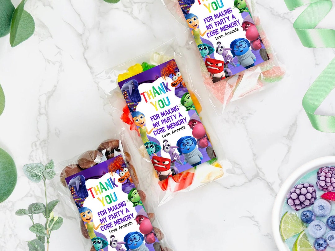 Inside Out Thank You Tags, Inside Out Thank You Tags Label, Inside Out ...