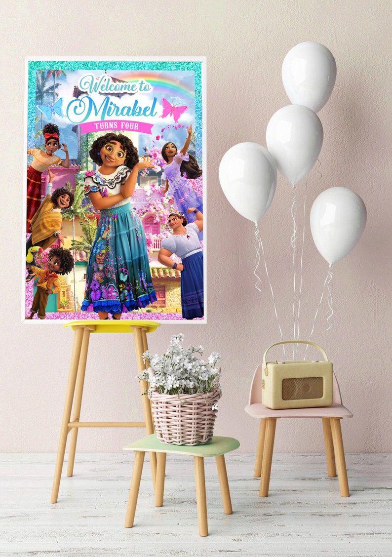 Encanto Welcome Sign Encanto Welcome Board Encanto Welcome - Etsy