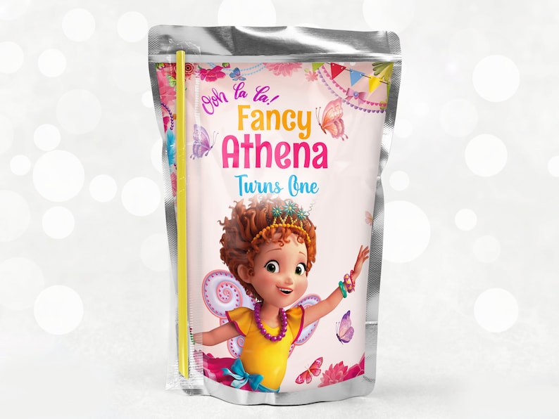 Fancy Nancy Party Favors Template, Fancy Nancy Treats Template, Fancy ...