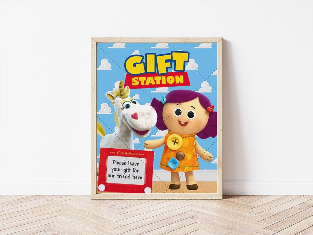 Toy Story Gift Station Sign, Toy Story Gift Signage, Toy Story Party ...