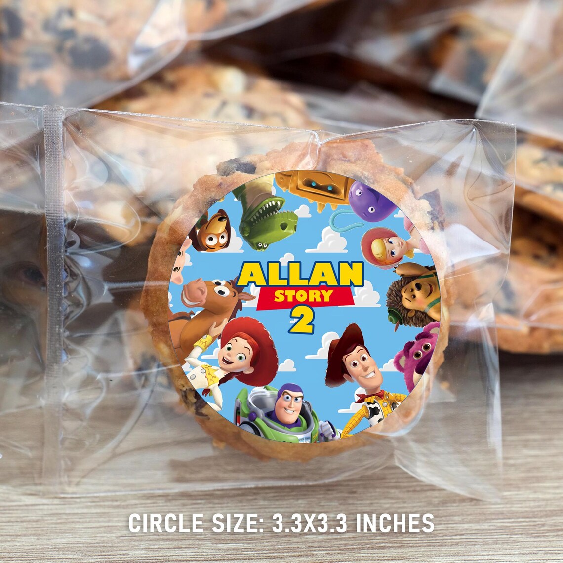 Toy Story Lollipop Label, Toy Story Circle Label, Toy Story Lollipop ...
