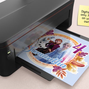 Frozen 2 Cake Topper, Frozen Centerpiece, Frozen Printable Topper, Frozen, DIGITAL FILE ONLY ...