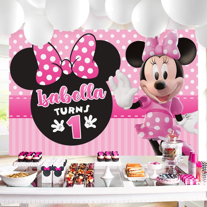 Minnie Mouse Banner - Etsy