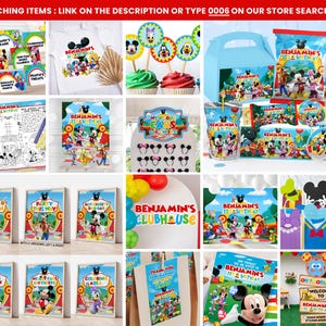 Mouse Clubhouse Cutout, Minnie Cut Out, Mickey and Friends Party Stand ...