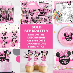 Minnie Mouse Pink Welcome Sign, Minnie Mouse Pink Welcome Board, Minnie ...