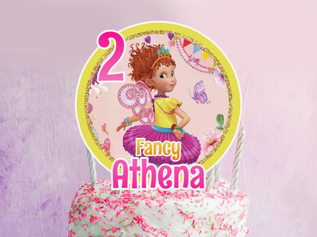 Fancy Nancy Cake Topper, Fancy Nancy Cake Topper Printable, DIGITAL ...