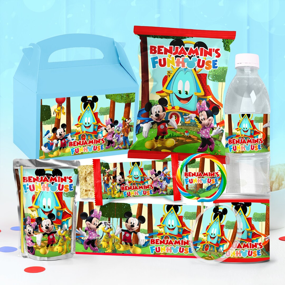 Mouse Fun House Party Package, Mouse Fun House Birthday Printables ...