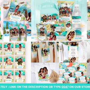 Moana 2 Cake Topper, Moana 2 Centerpiece, Moana Printable Topper ...