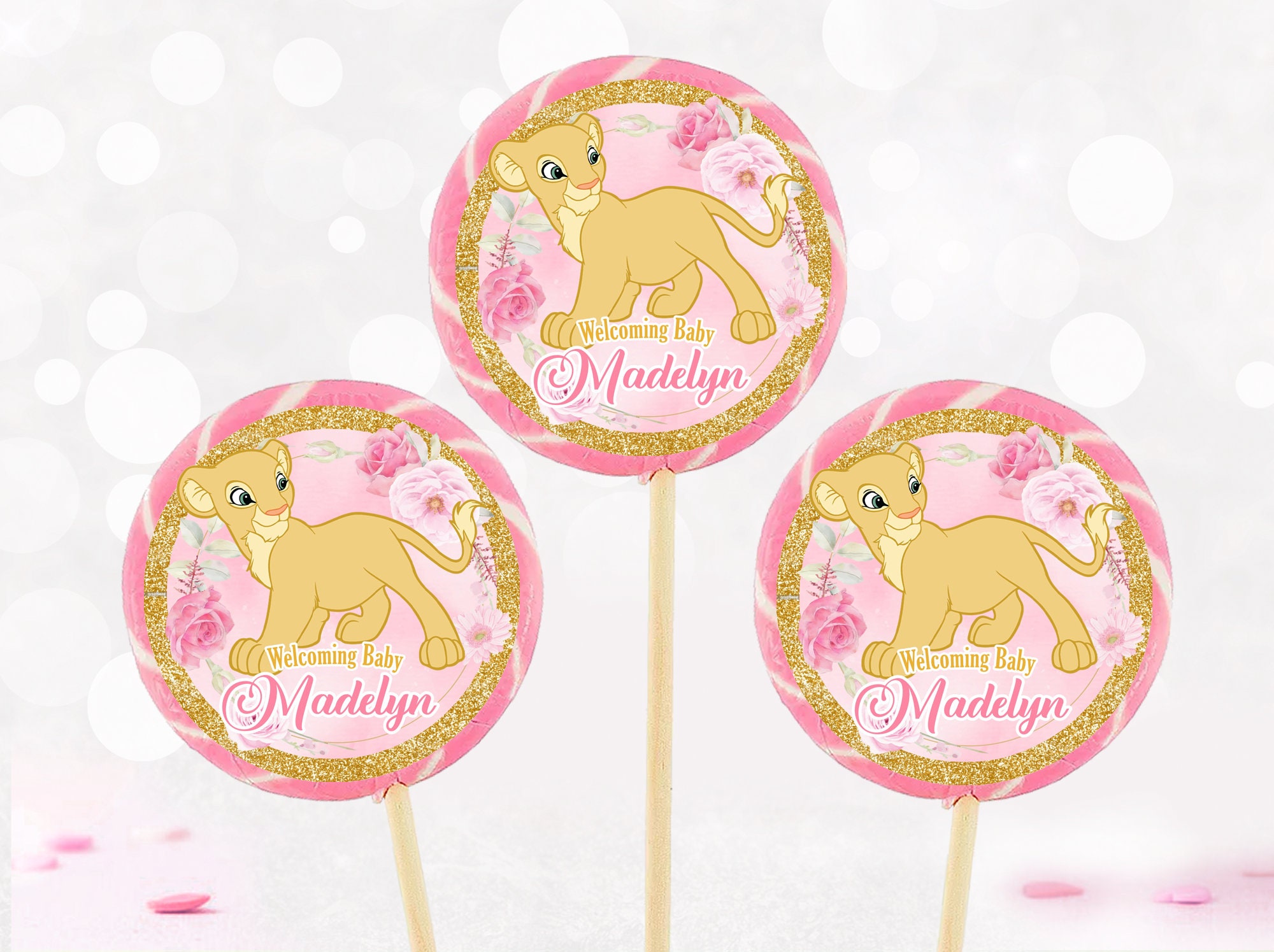 Lion King Nala Baby Shower, Lion King Nala Birthday Printables, Lion ...