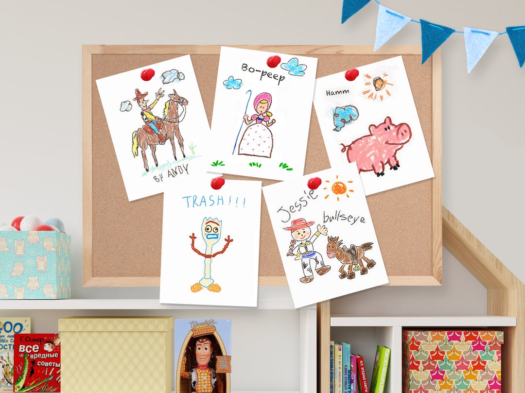 Toy Story Poster, Toy Story Drawing, Toy Story Andy's Drawing Printable ...