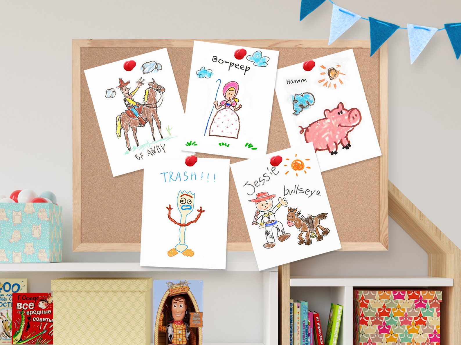 Toy Story Poster, Toy Story Drawing, Toy Story Andy's Drawing Printable ...