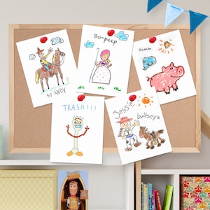 Toy Story Poster, Toy Story Drawing, Toy Story Andy's Drawing Printable ...