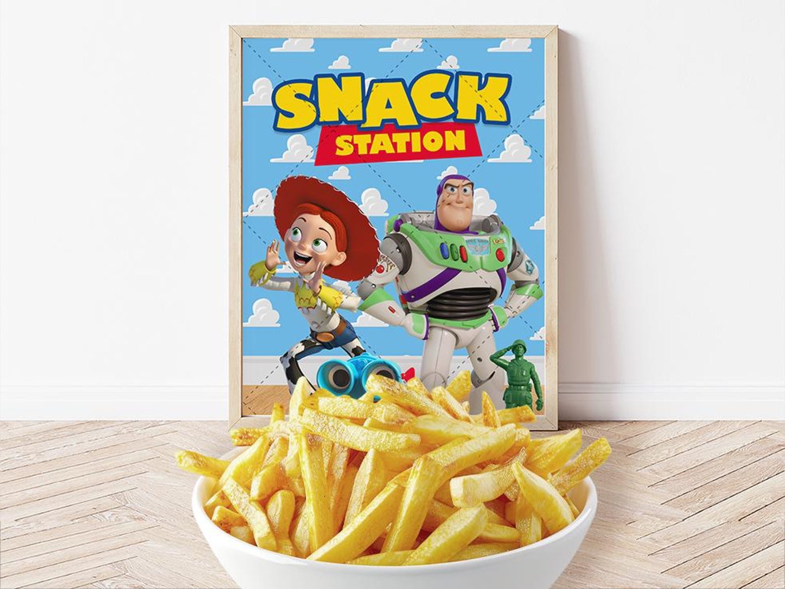 Toy Story Snack Station Signage, Toy Story Snack Station Sign, Toy ...