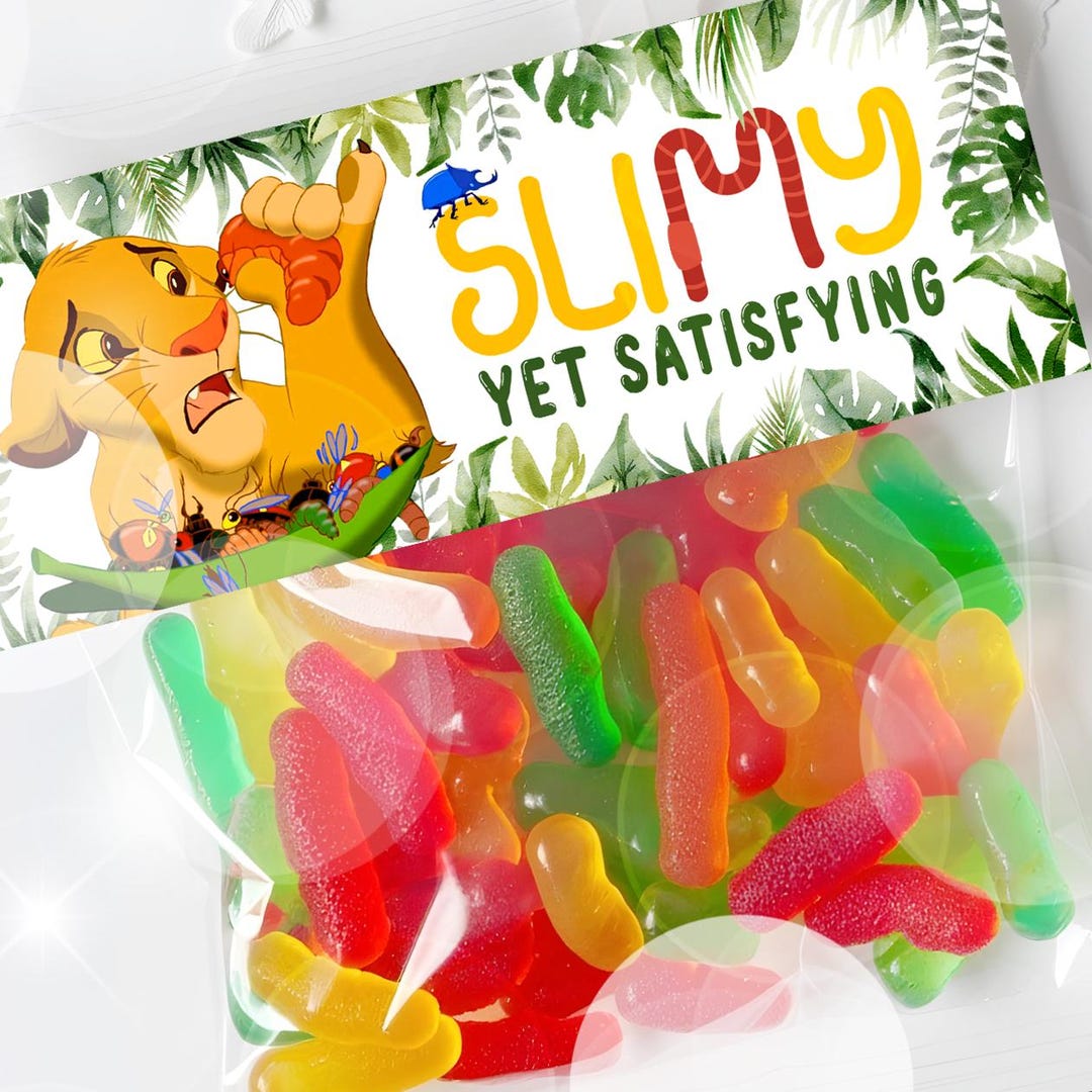 Lion King Candy Bag, Lion King Candy Bag Labels, Lion King Candy Bag ...