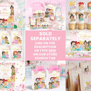 Baby Princess Cake Topper, Baby Princess Centerpiece, Baby Princess ...