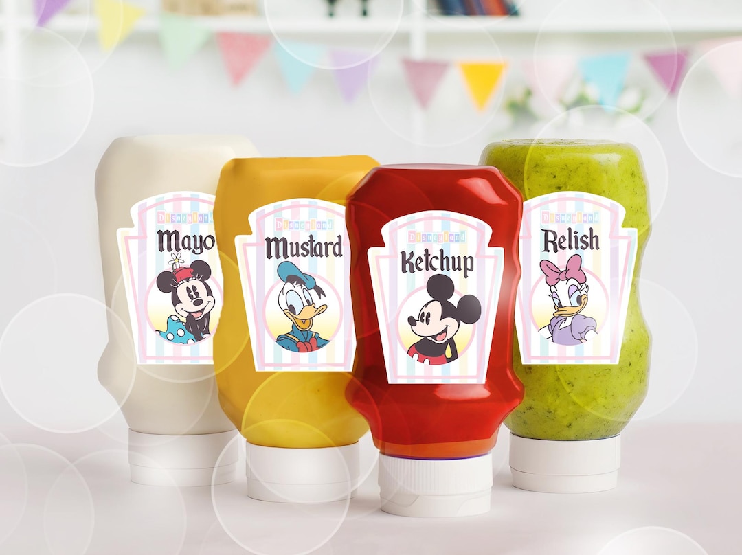 Happiest Birthday Condiments Label, Magical Party Condiments Label ...