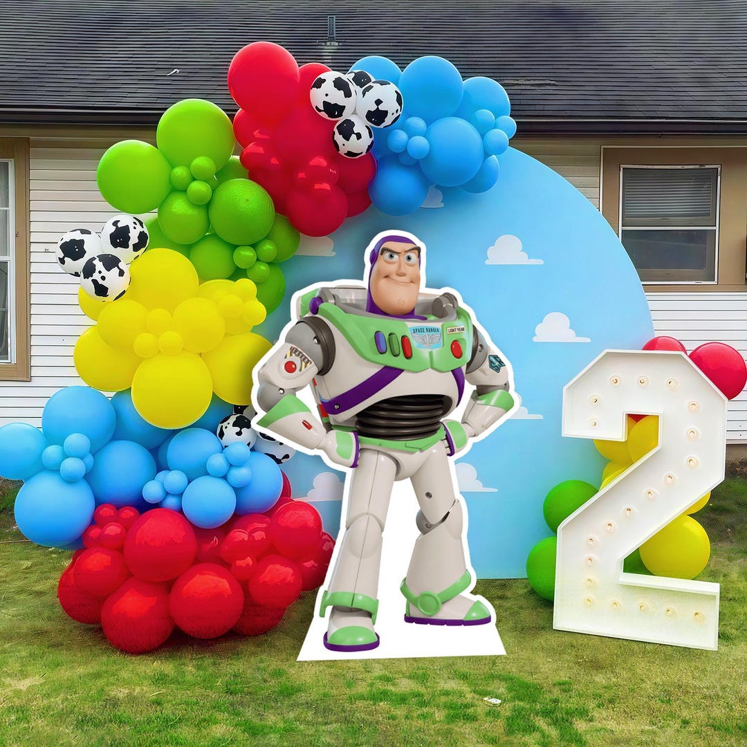 Toy Story Cutout, Buzz Cutout, Toy Story Stand up Prop, Toy Story Party ...