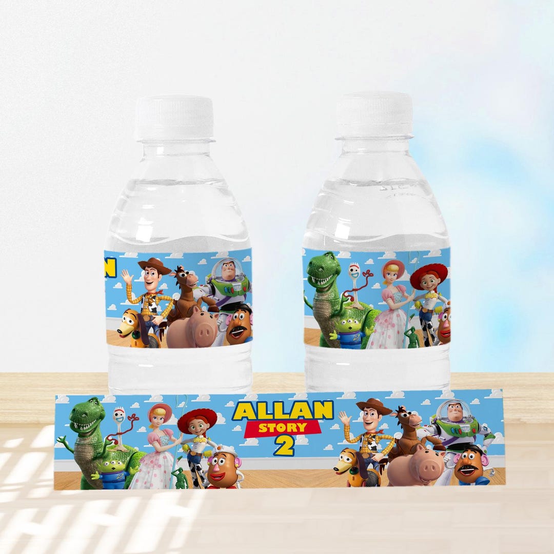 Toy Story Bottle Wrapper, Toy Story Bottle Wrapper Printable, Toy Story ...