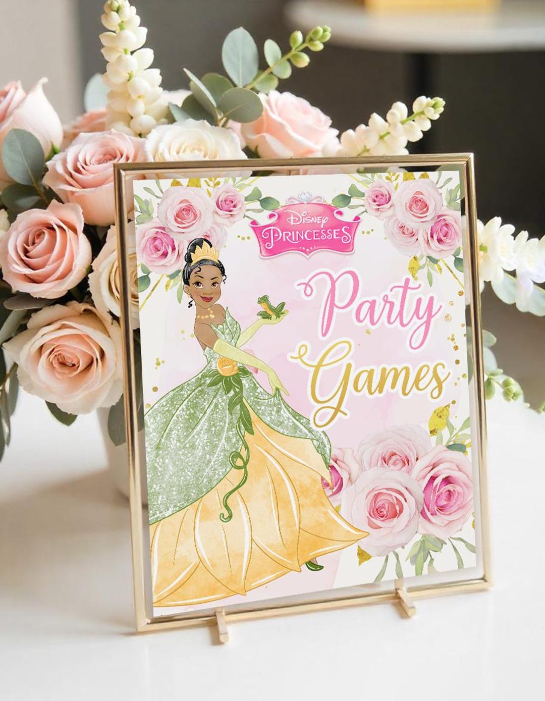 Princess Signage, Princess Games Signage, Princess Party Signage ...