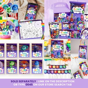 Inside Out Party Sign, Inside Out Party Signage, Inside Out Birthday ...