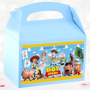 Its a Boy Story Gable Box, Toy Story Gable Box Label, Toy Story Treat ...