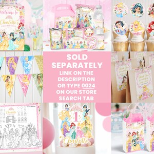 Princess Chip Bag Label, Princess Chip Bag, Princess Chip Template ...