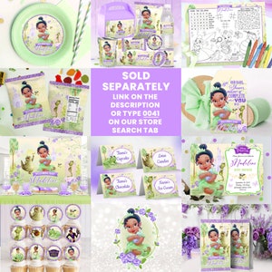 Baby Tiana Welcome Sign, Princess Tiana Welcome Board, Princess Tiana ...