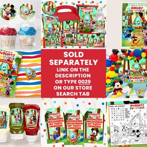 Mouse Funhouse Cake Topper Mouse Fun House Birthday Cake - Etsy