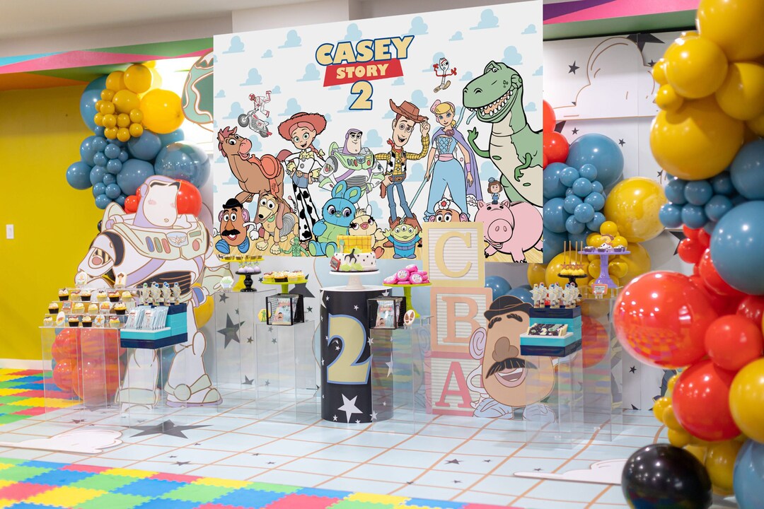 Toy Story Backdrop, Toy Story Banner, Toy Story, DIGITAL FILE ONLY 0009 ...