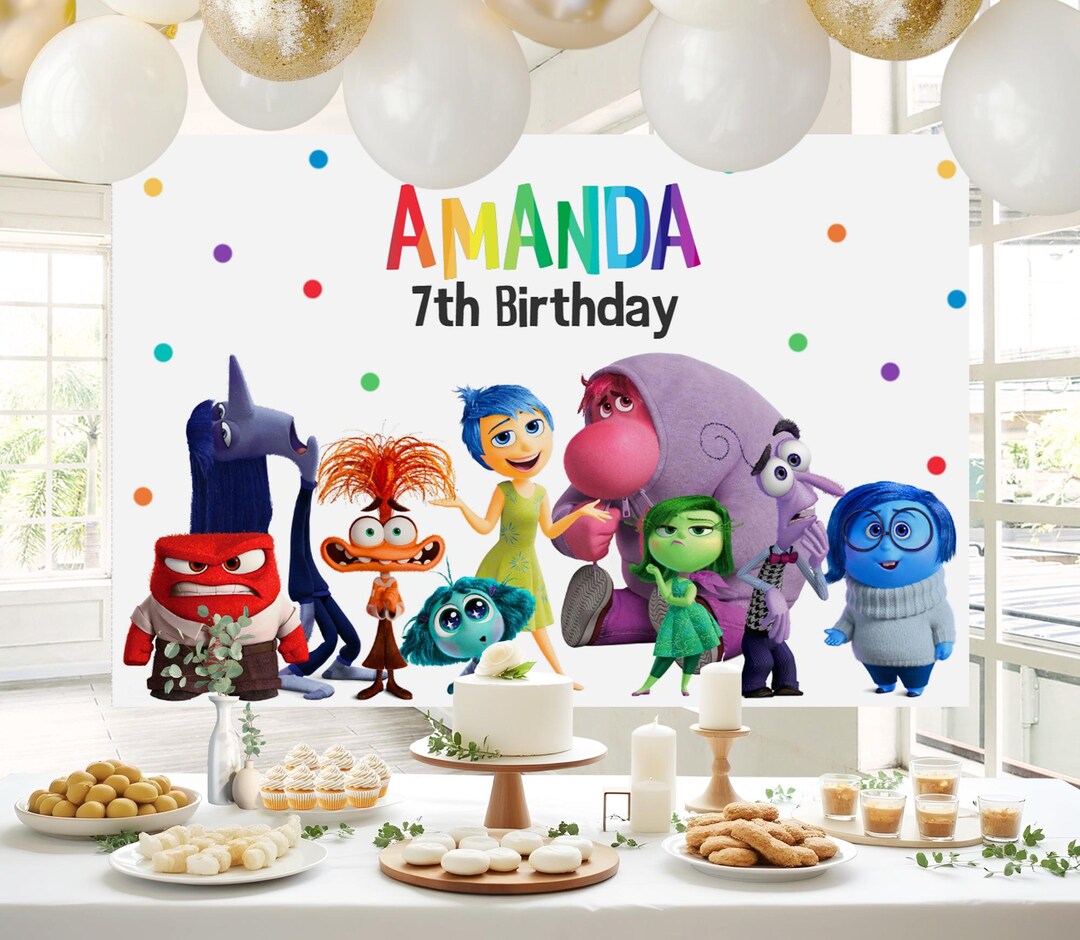 Inside Out Backdrop, Inside Out Editable Backdrop, Inside Out Banner ...