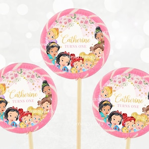 Baby Princess Party Package, Baby Princess Birthday Printables, Baby ...